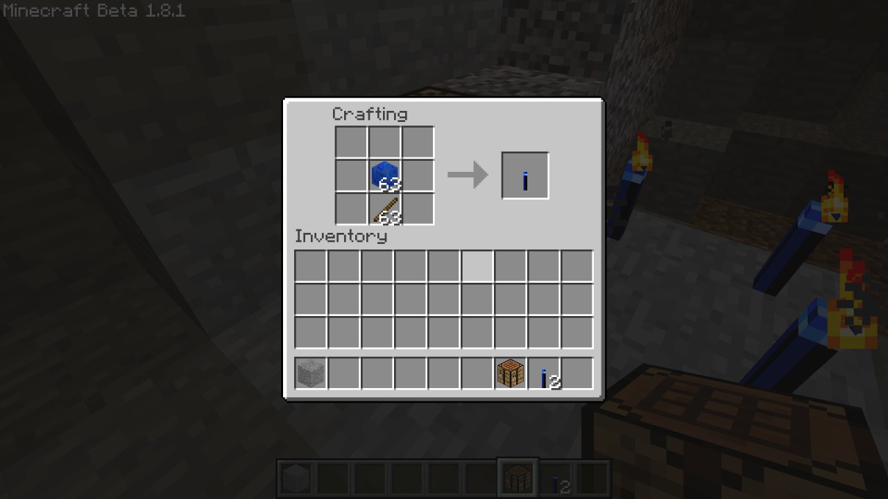 Lapis Torch! Minecraft Mod